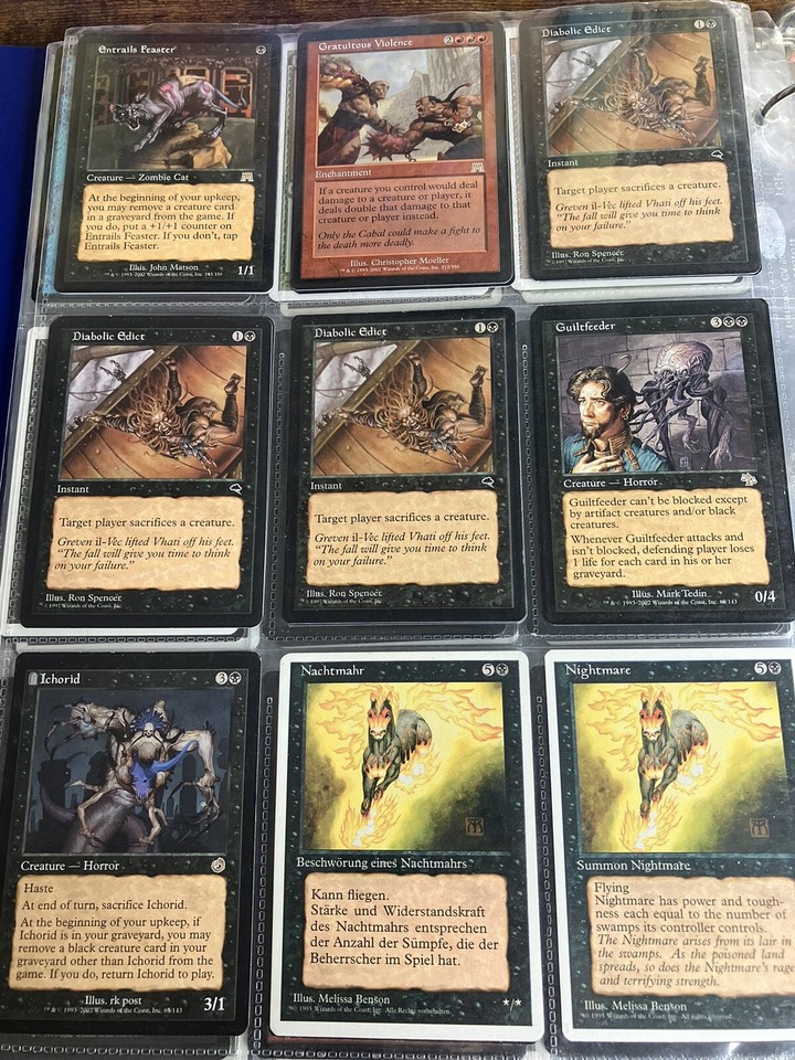 Magic The Gathering Huge Collection of Rare Cards Vintage Sets! MTG ...