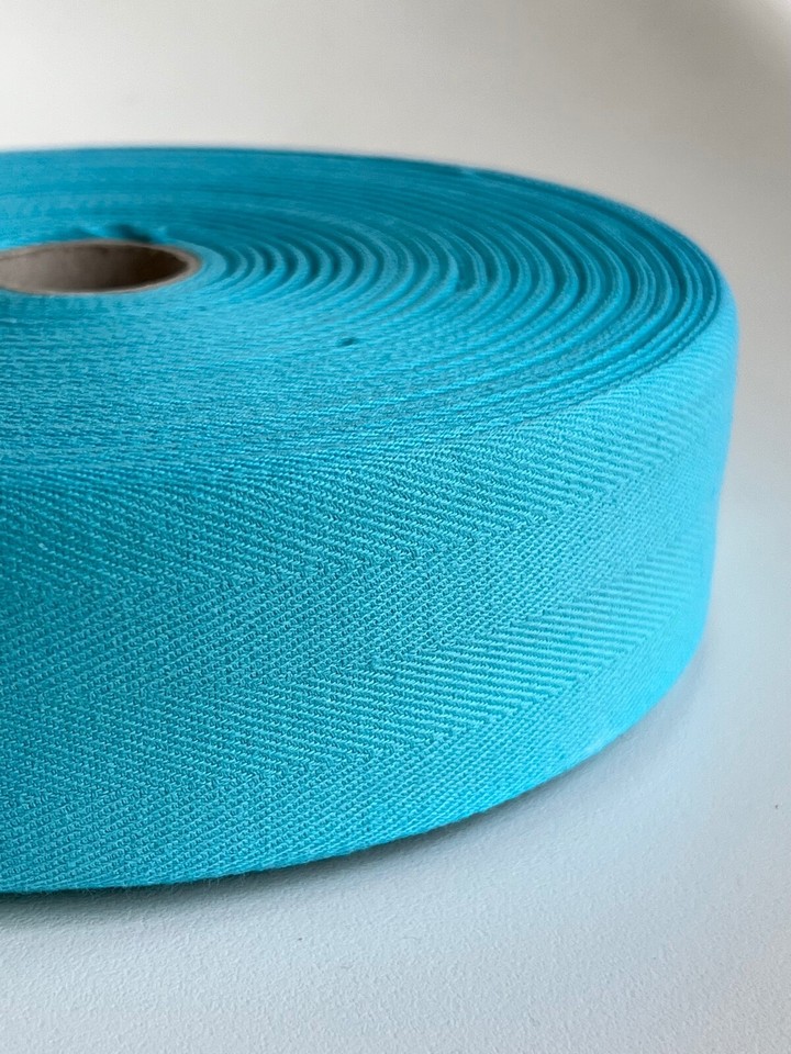 French 100% Cotton Wide Webbing Twill Tape 50mm Wide - sold by the ...