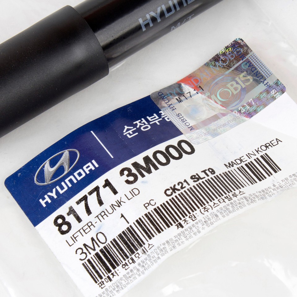 Genuine 2009-2014 Hyundai Genesis Sedan Trunk Lid Lifter | 81771-3M000 ...