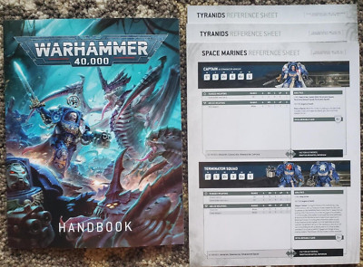Warhammer 40k 10th Edition Starter Core Handbook 72- Pages, Unit Guides ...