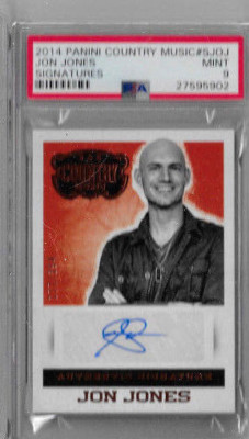 2014 Panini Country Jon Jones - Signatures PSA 9 | eBay