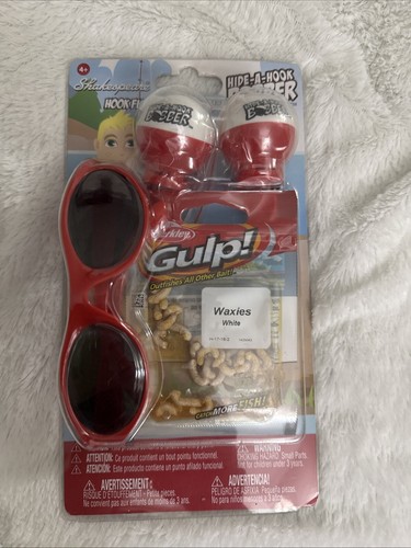 Shakespeare Hide-A-Hook Safety Bobbers And Hooks For Kids With Glasses ...