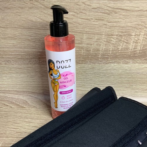 DOZZ BEAUTY Pack ventre plat gel 200ml + Gaine en latex | eBay