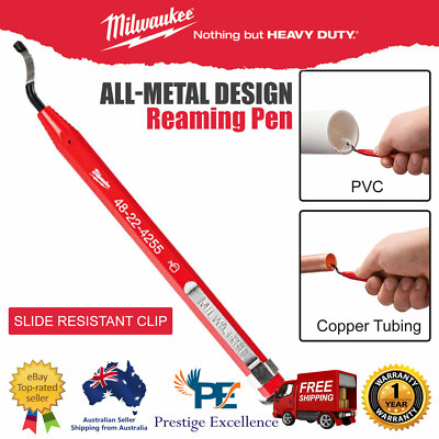 Milwaukee Reaming Pen Deburring Tool PVC Copper Tubing Workshop ...