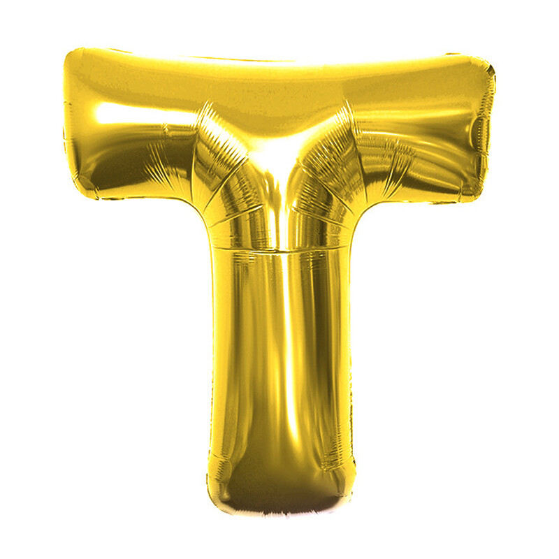 16" 40" Inch Gold Number Alphabet A-Z Letters Balloons Birthday Baby ...