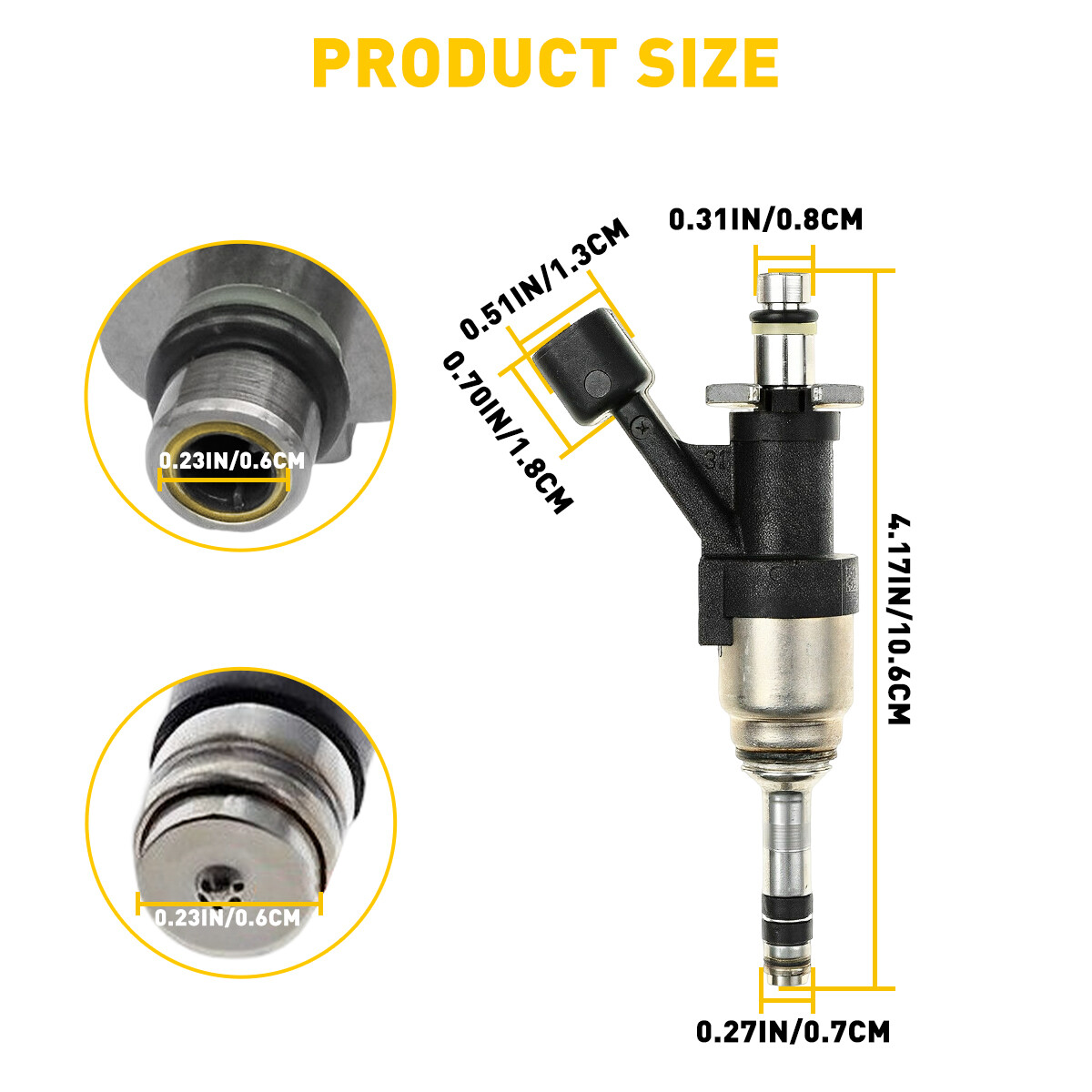 8x NEW OEM GM Fuel Injectors /12668390 fits 14-18 Chevy GMC 1500 5.3L ...