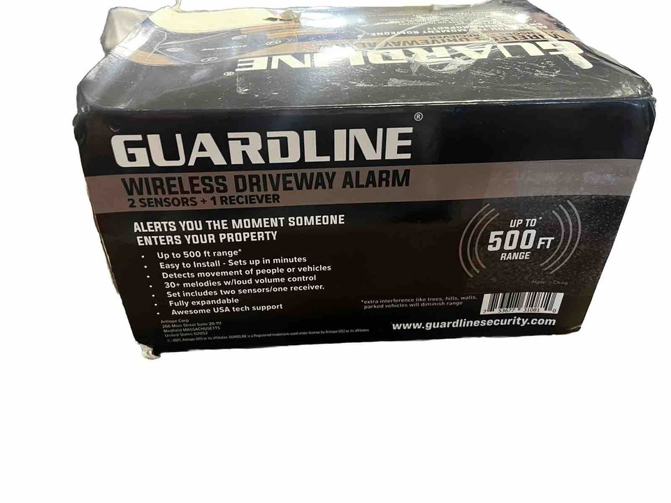 Guardline GL22SENSOR Wireless Driveway Alarm 753677310810 | eBay