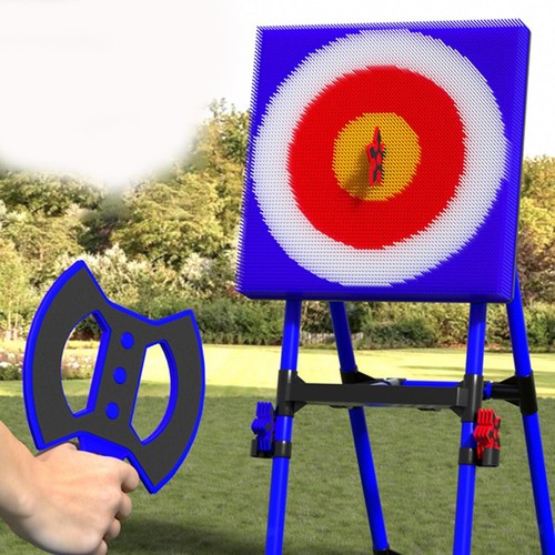 Axe Throw Target Game Set Training Outdoor Game for Yard Indoors Adults ...