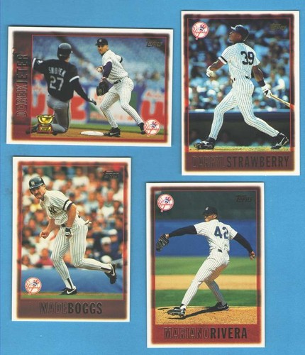 1997 TOPPS - NEW YORK YANKEES Team Set | eBay