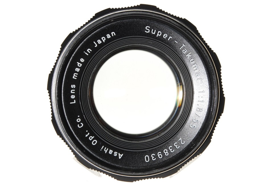 [Near MINT] Asahi Pentax Super Takumar 55mm F/1.8 Standard Late Model ...