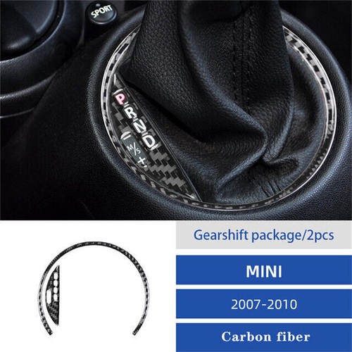 42Pcs For Mini Cooper R55 R56 R57 07-10 Carbon Fiber Full Interior Set ...