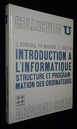 Introduction a l'informatique : structure et programmation des ordinateurs, | eBay