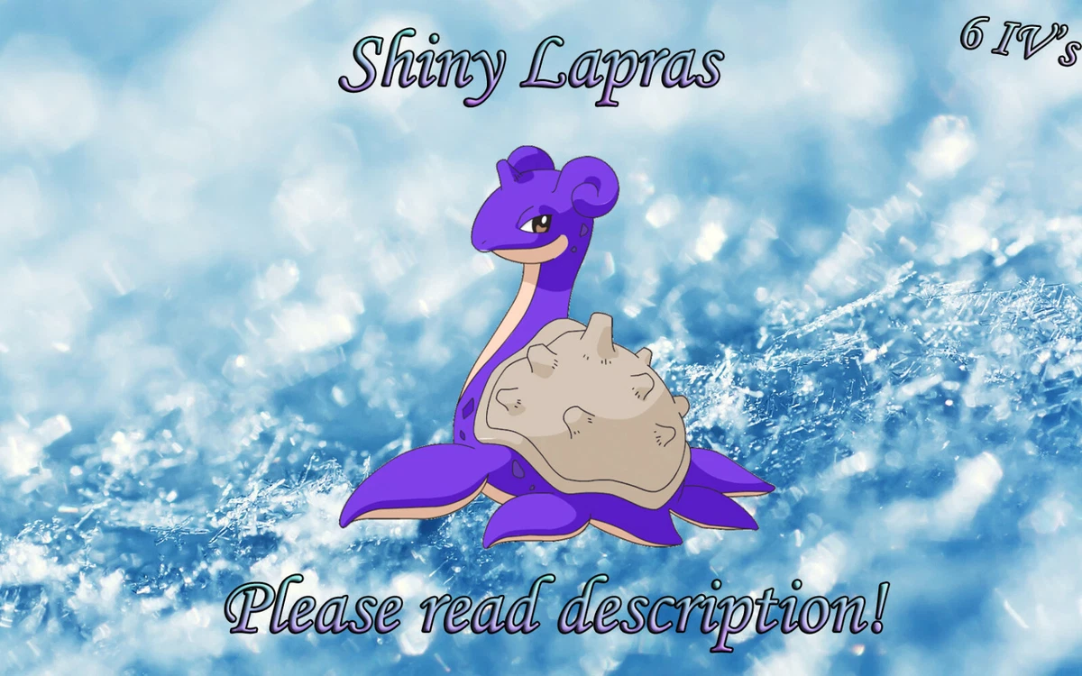 Shiny Lapras X And Y