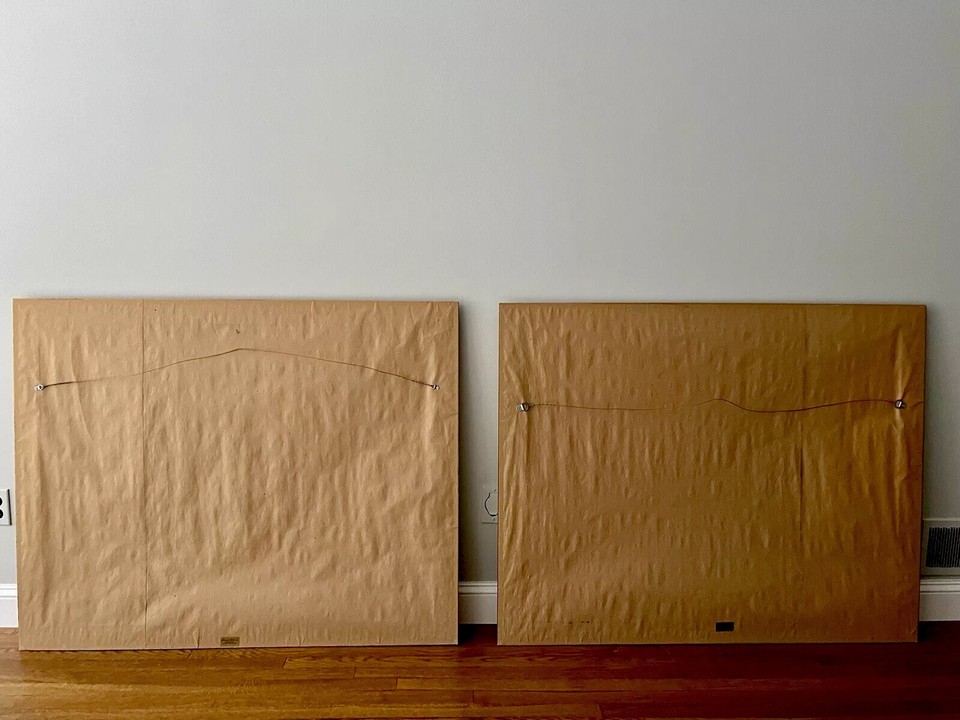 David Kessler (2) Diptych Color Pochoirs (40” x 50”) | eBay