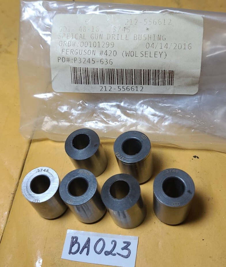 WOLSELEY GDI-48-16 .3745 SPECIAL GUN DRILL BUSHING 6 PCS | eBay