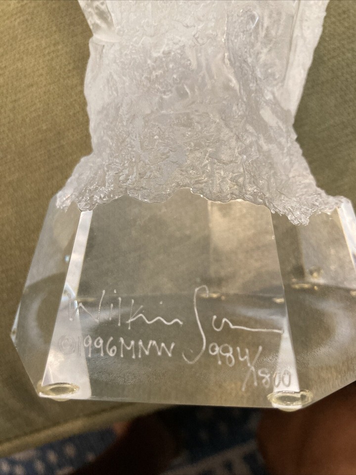 Michael Wilkinson Touchstone Acrylic Sculpture 1996 Limited Edition | eBay