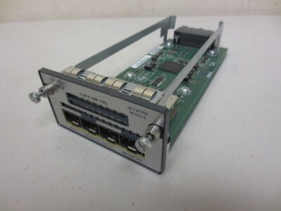 Cisco C3KX-NM-10G 10GB SFP Network Expansion Module for 3750X 3506X ...