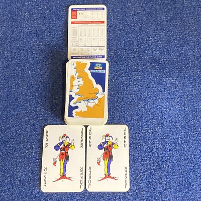 Sealink British Ferries Playing Cards - 52 X 2 Jokers | eBay