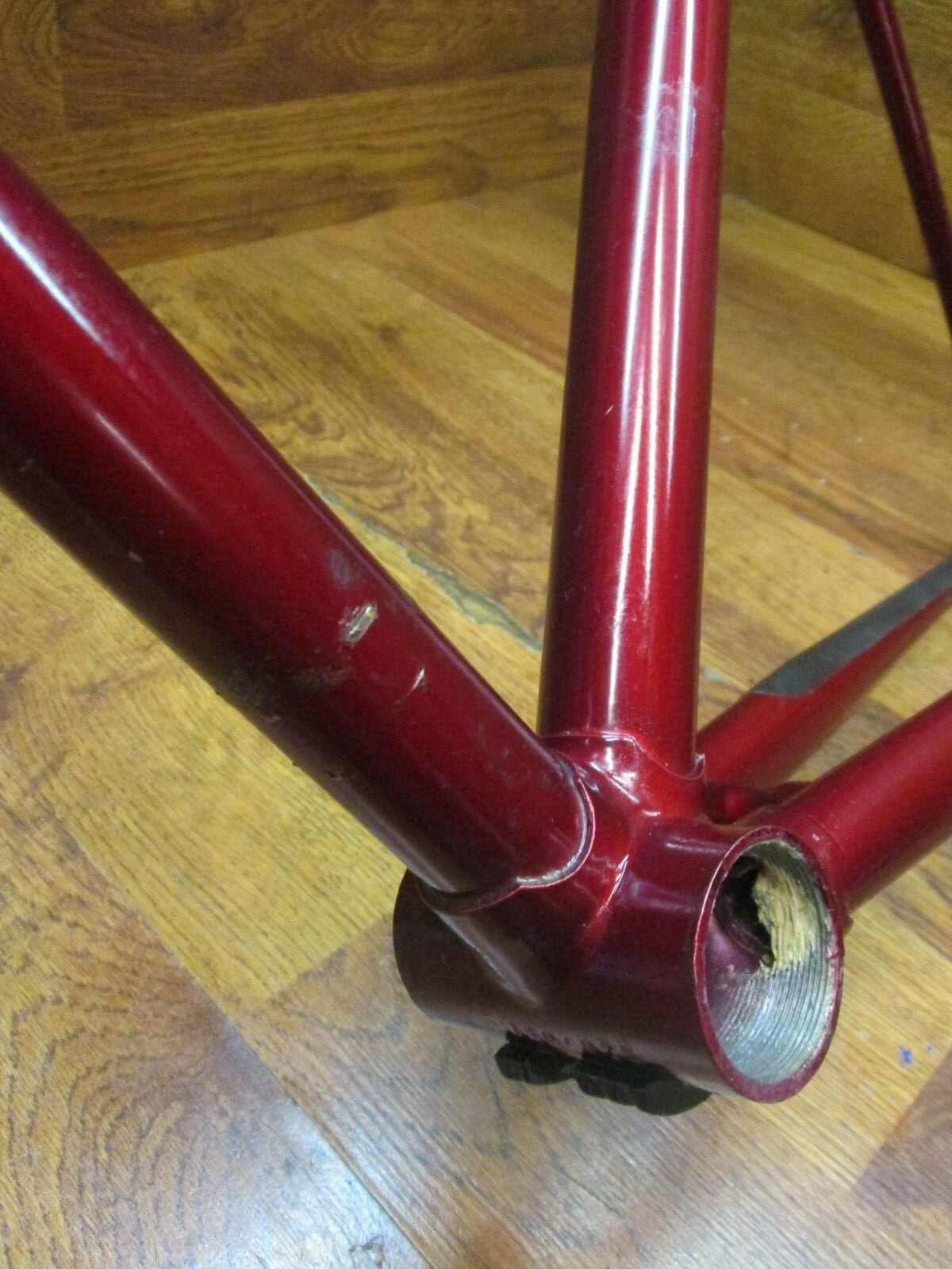 VINTAGE NASHBAR 3000 ETR LUGGED STEEL ROAD BIKE FRAME SET 51x56 | eBay