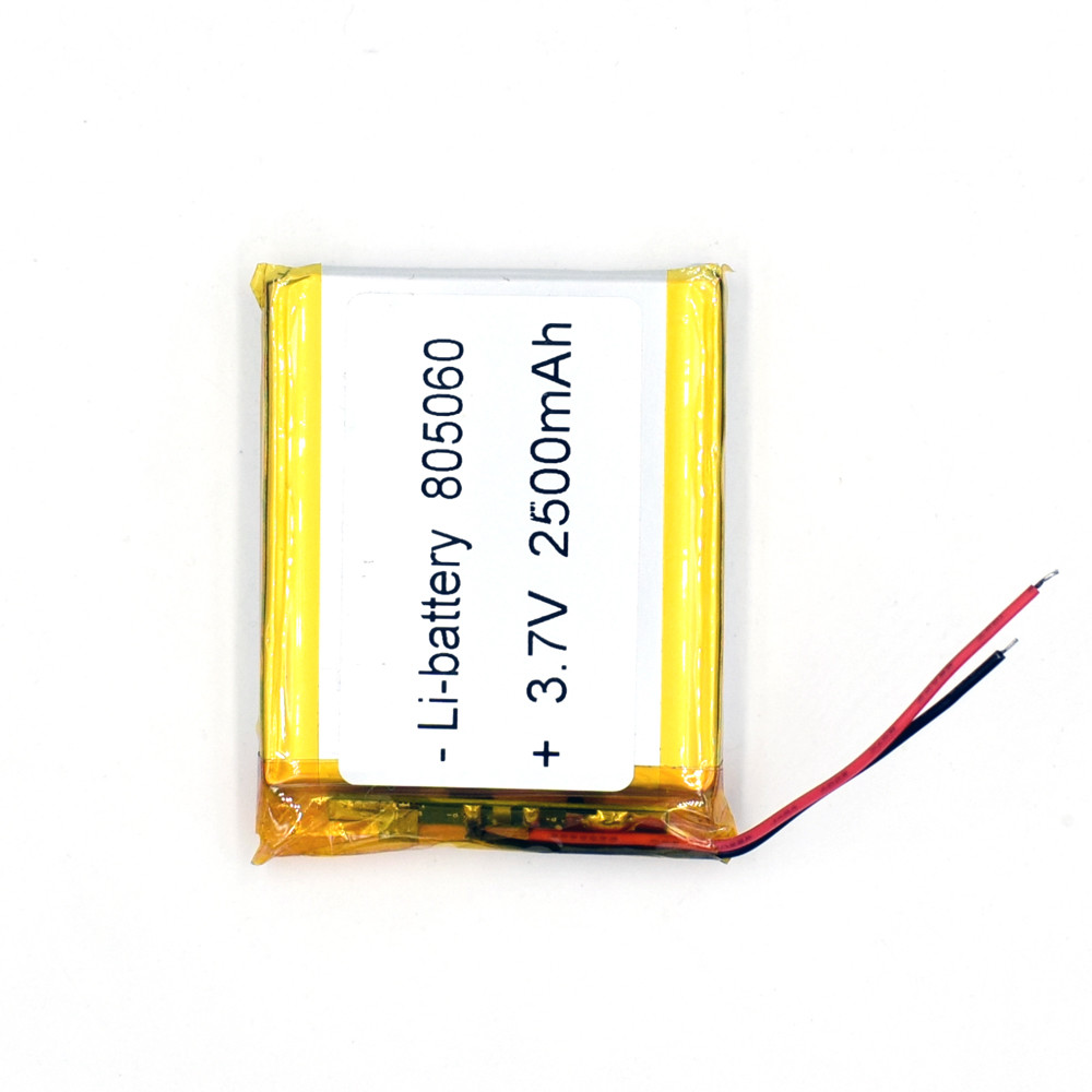 3.7 V 2500mAh 805060 Li-Polymer Rechargeable Battery Liion LiPo Cell ...