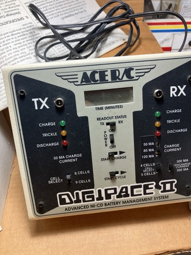 Unused Ace Digipace II Charger For Balsa R/c Model airplane Kit | eBay