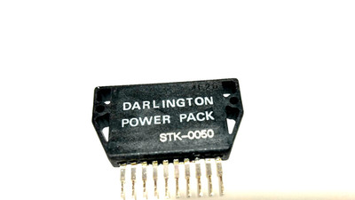2 Pieces SANYO STK0050 Power Amplifier + Heat Sink FREE Shipping within ...