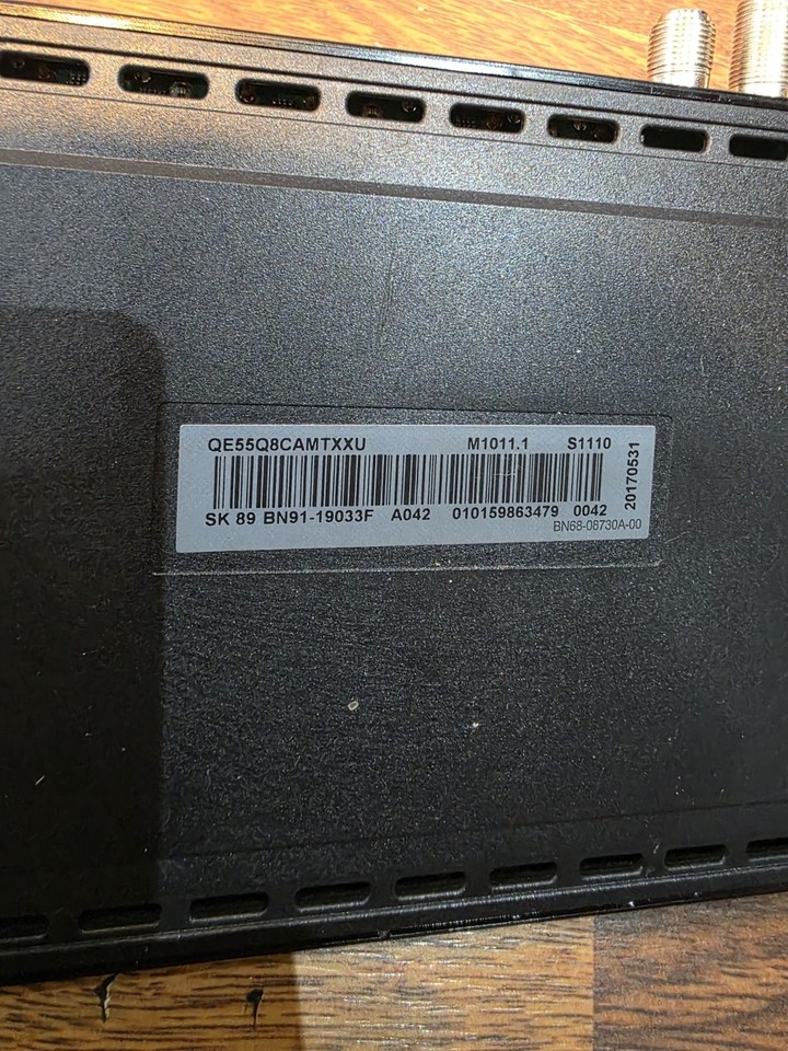 Genuine Samsung One Connect Box and Cables for 2017 QLED TV SOC1000M ...