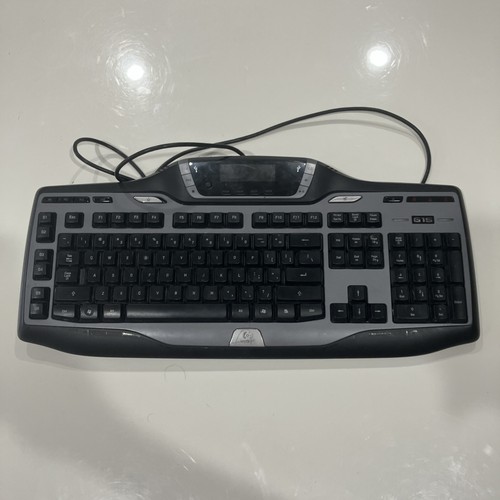 Logitech G15 ⭐ Wired USB Gaming Keyboard Black Model | eBay