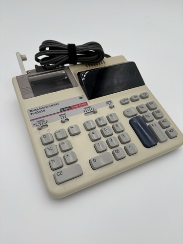 Texas Instrument TI-5045 II A Desktop Print Calculator-tested/works | eBay