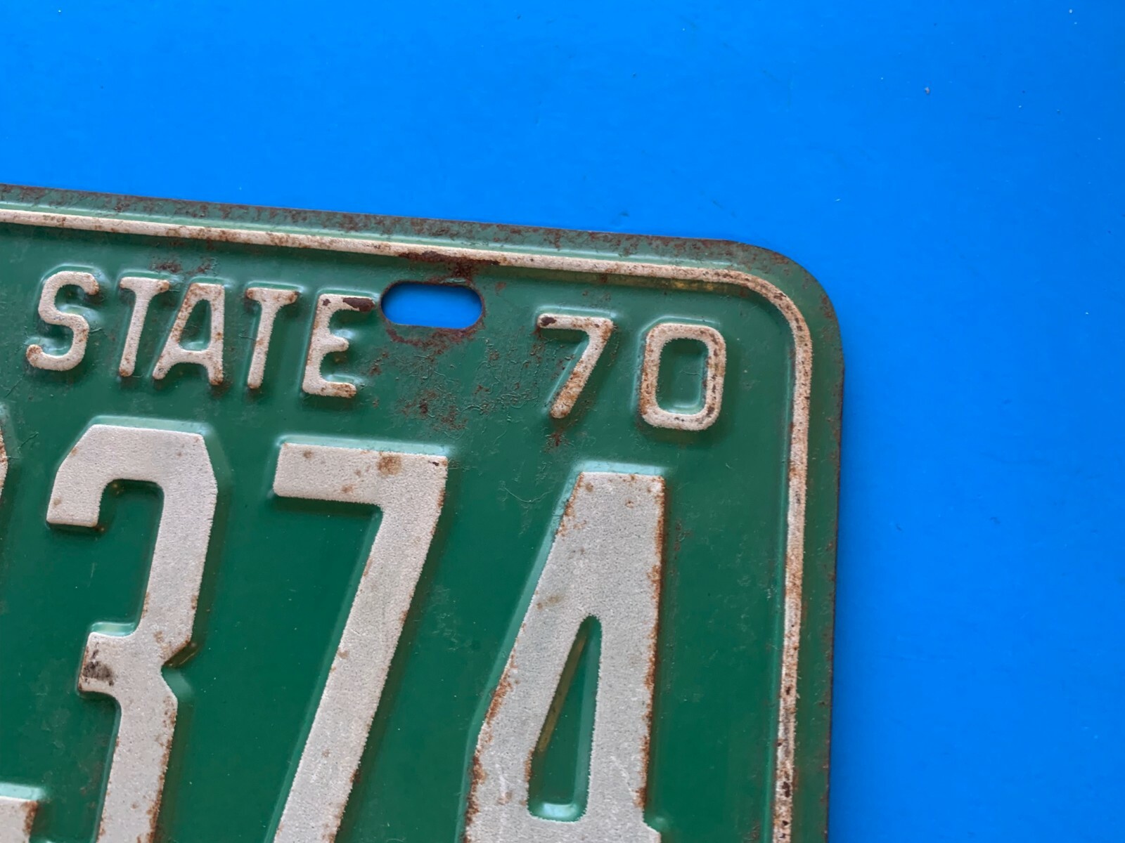 1969-1970 Florida License Plate Volusia County Car Tag 8ww-2374 #60 | eBay