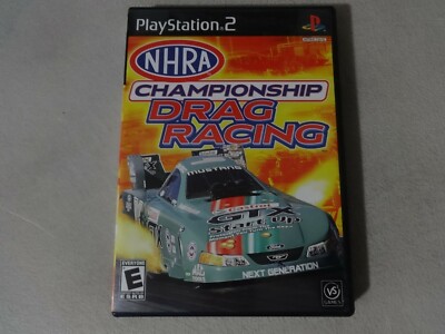 NHRA Championship Drag Racing Playstation 2 PS2 Game Complete Free Ship ...