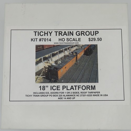 Tichy Train Group 18” ICE PLATFORM HO #7014 1:87 Scale Model Kit BRAND ...