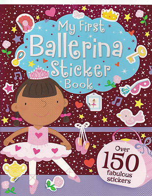 Ballerina Sticker Activity Book with over 150 Stickers - New A4 Book ...
