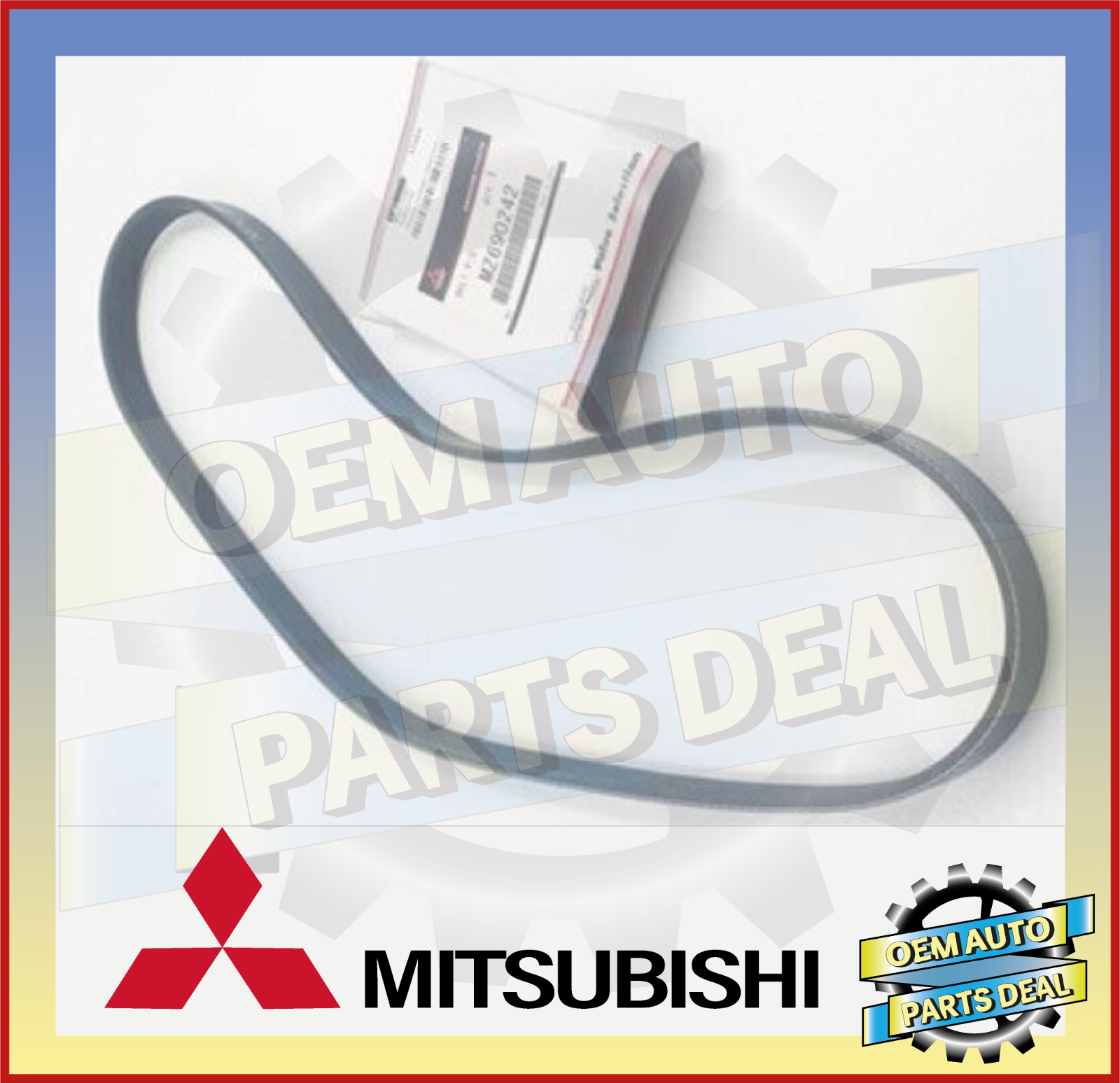 💸 GENUINE MITSUBISHI OEM SERPANTINE BELT MZ690271 💸 | eBay