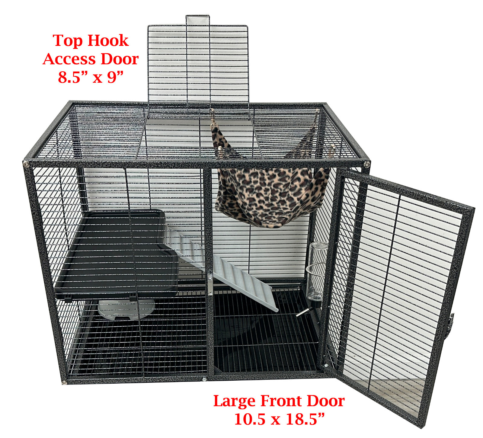 LARGE Two Story Hammock Ferret Guinea Pig Chinchilla Rabbit Mice 1/2 ...
