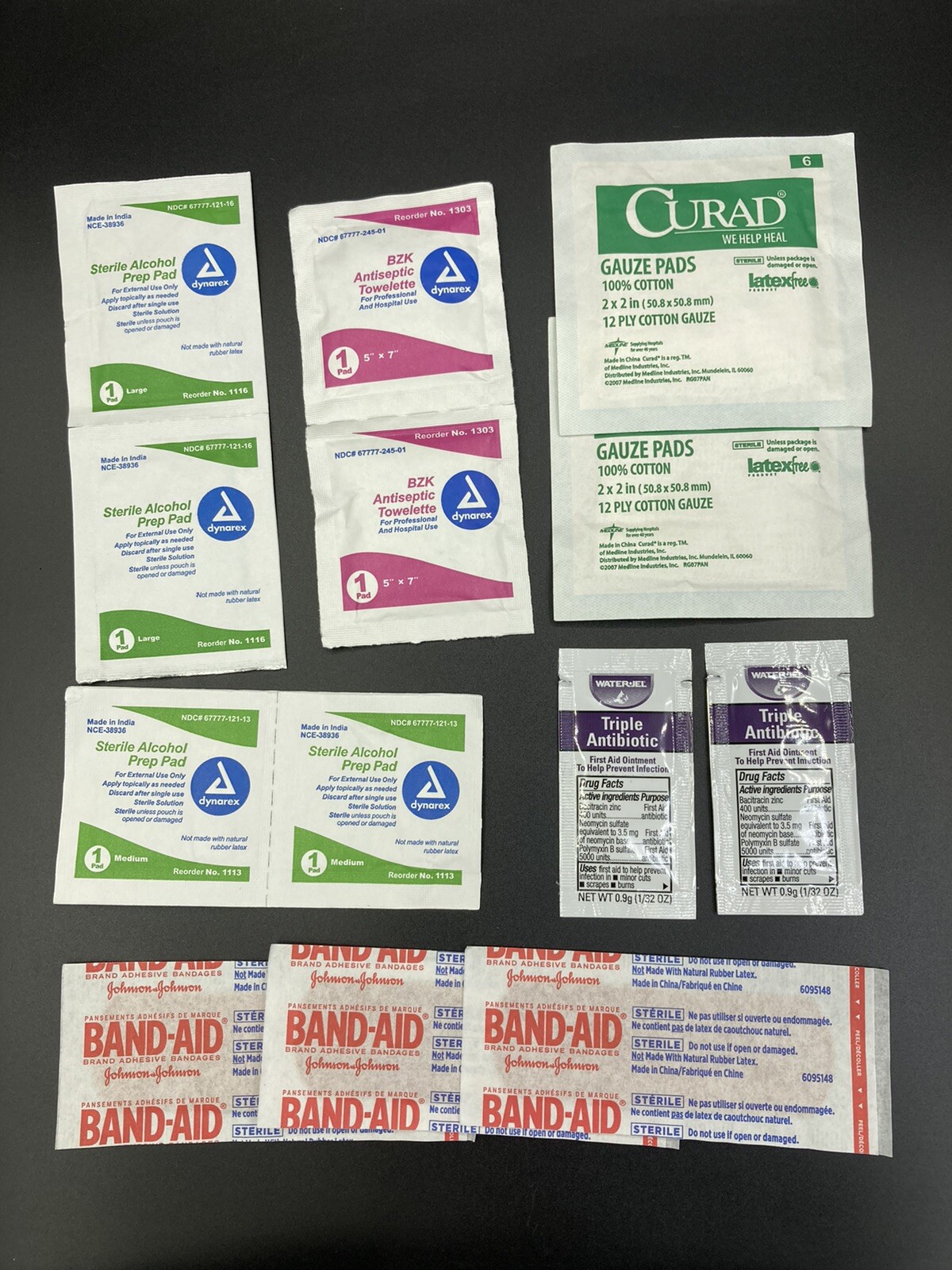 First Aid Kit Refill Small First Aid Kit Refill Basic Personal Ifak ...