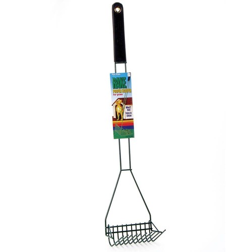 Four Paws Wire Rake Scooper for Grass Black 5" x 6.13" x 29.5 ...