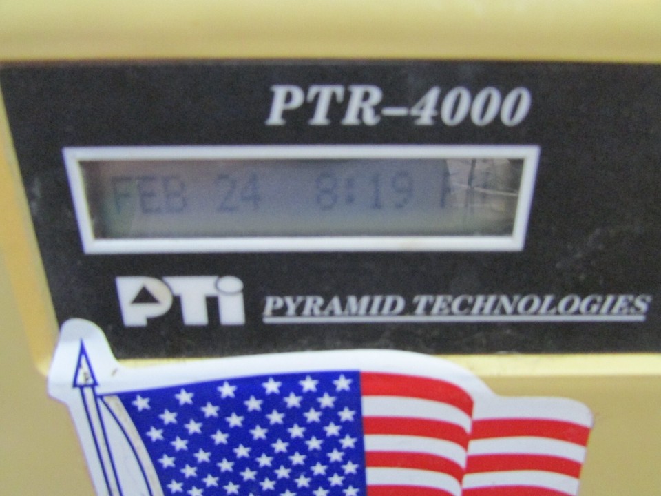 Pyramid Technology 4000 PTR 4000 Time Clock | eBay