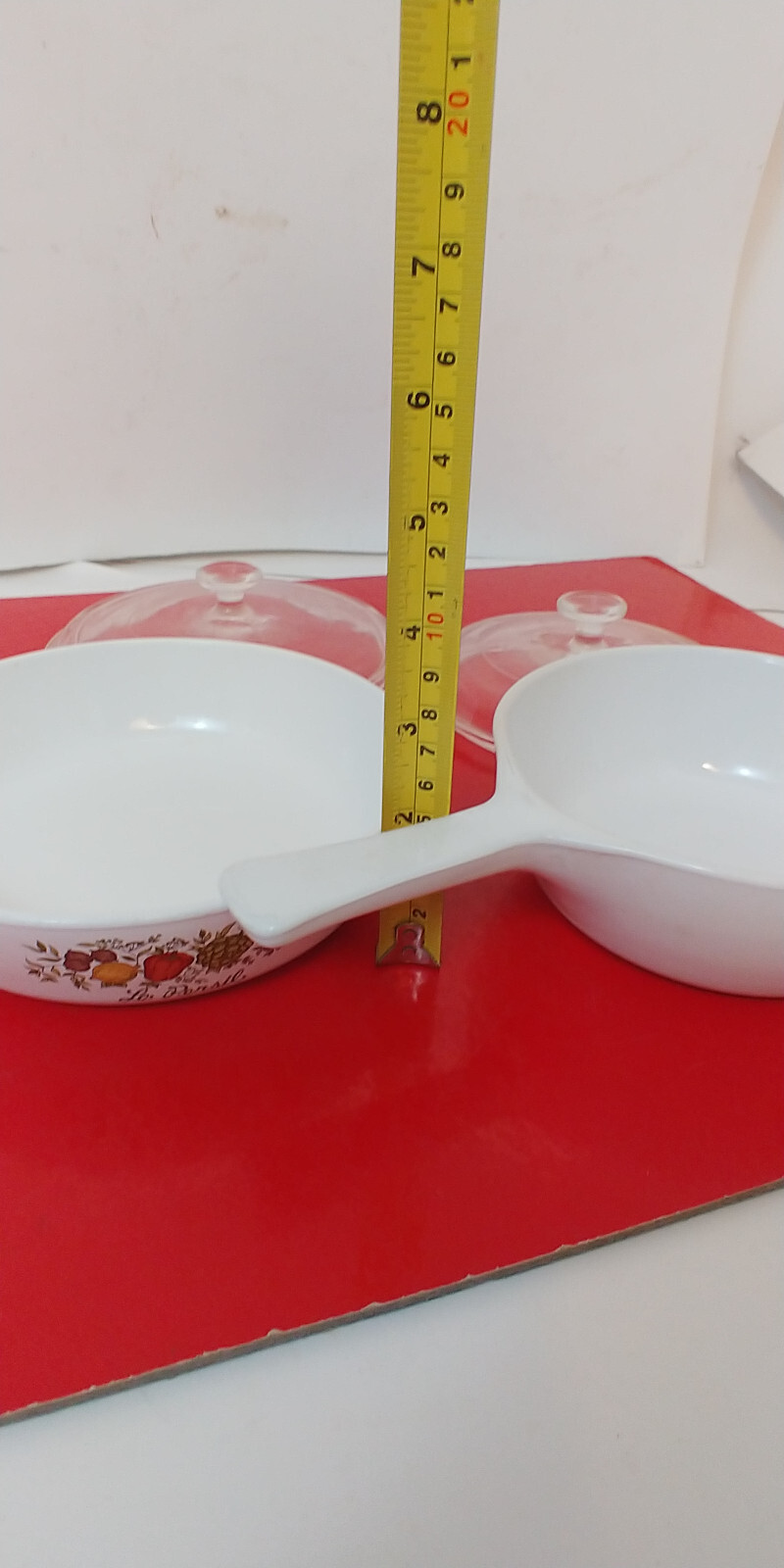 Corning Ware Spice Of Life 2 Sets Sauce Pans With Lids Le Persil corning-ware-spice-of-life-2-sets-sauce-pans-with-lids-le-persil