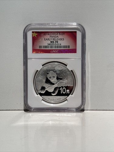 2014 China Silver Panda S10Y MS70 Early Release NGC | eBay