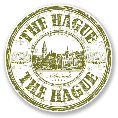 2 x The Hague Netherlands Vinyl Sticker Laptop Travel Luggage Car ...
