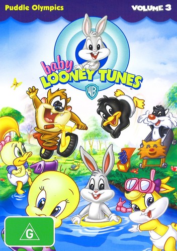 602a NEW SEALED DVD Region 4 BABY LOONEY TUNES PUDDLE OLYMPICS VOL 3 ...