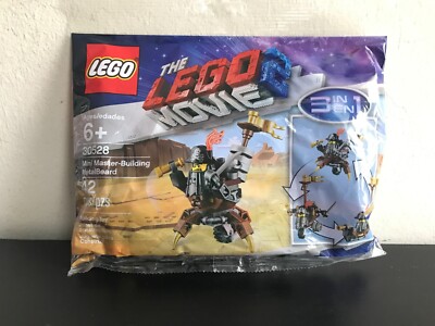 Lego Movie 2 30528 Mini Master-Building MetalBeard Sealed Polybag ...