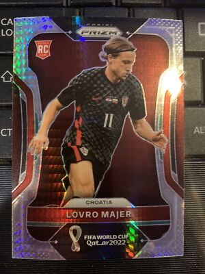 LAVRO MAJER 2022 PRIZM WORLD CUP HYPER RC SP #60 CROATIA 🇭🇷 FREE ...