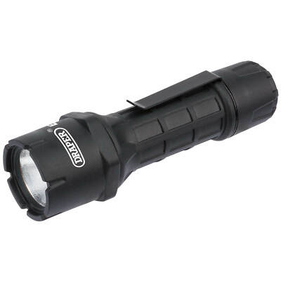 Draper Expert WPHT1 Waterproof LED Torch Black | eBay UK