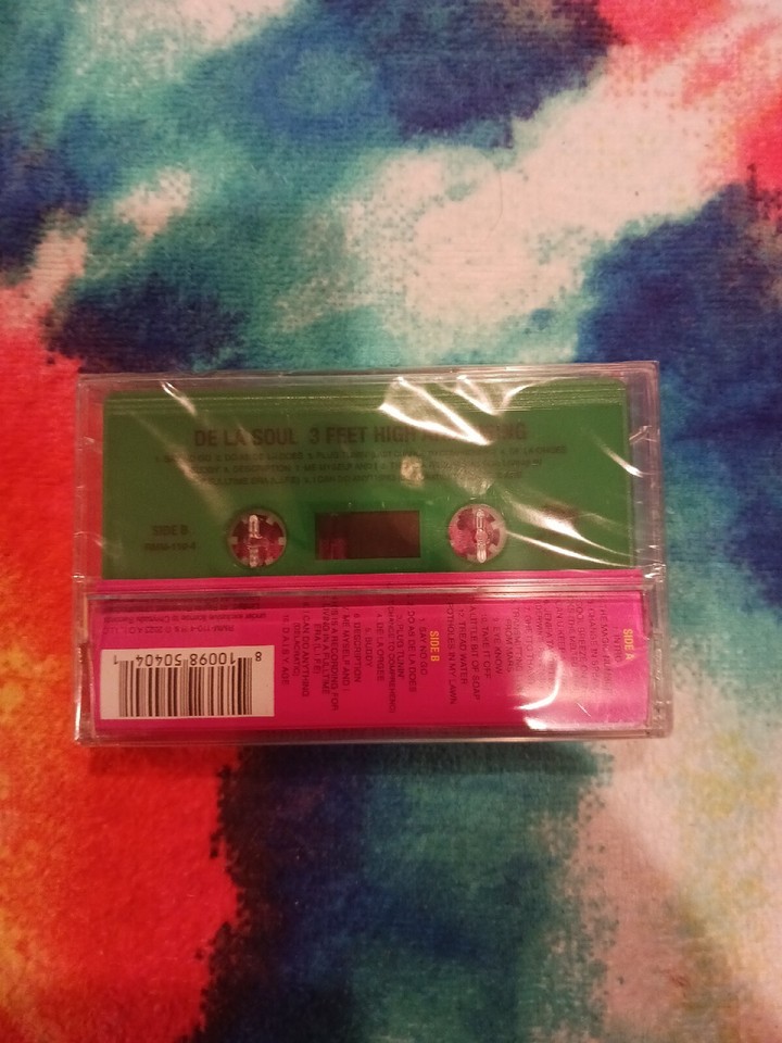 De La Soul – 3 Feet High And Rising - CASSETTE TAPE - SEALED NEW ...