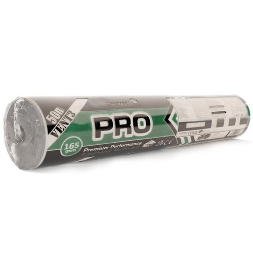 CROMAR Vent 3 Pro Waterproof Underlay Felt Roofing Membrane Green 1m/1 ...