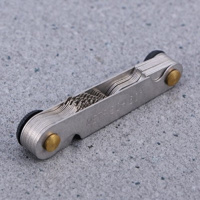 Metric Thread Pitch Measuring Gauge Tool for Accurate Thread Checking ...