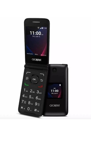 New Alcatel GO FLIP V 4051s Verizon Unlocked 4G LTE Camera Flip Phone ...