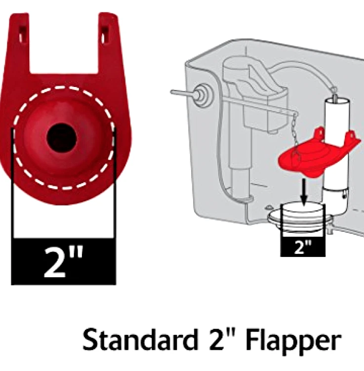 Universal Flush Valve Large In Toilet Flapper Repair Kit By, 41% OFF